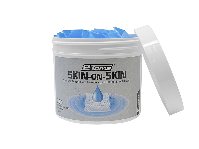Skin-on-skin - 2.5 cm firkantet - 200 stk