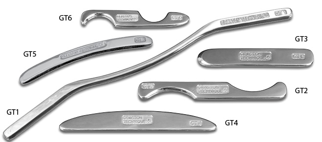 Graston Technique Instrument Sæt 6 stk